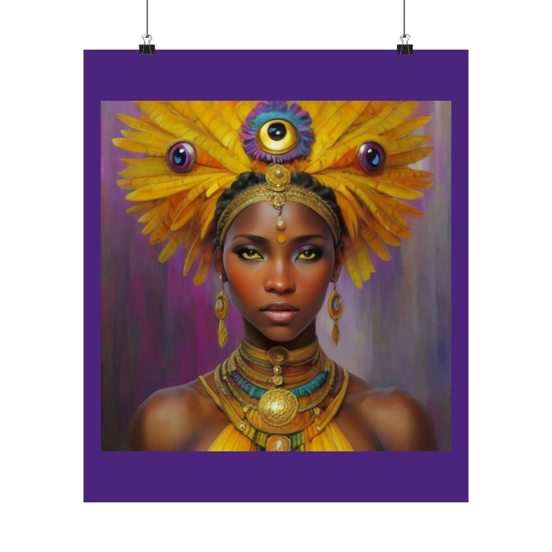 Oshun Matte Vertical Poster - Etsy
