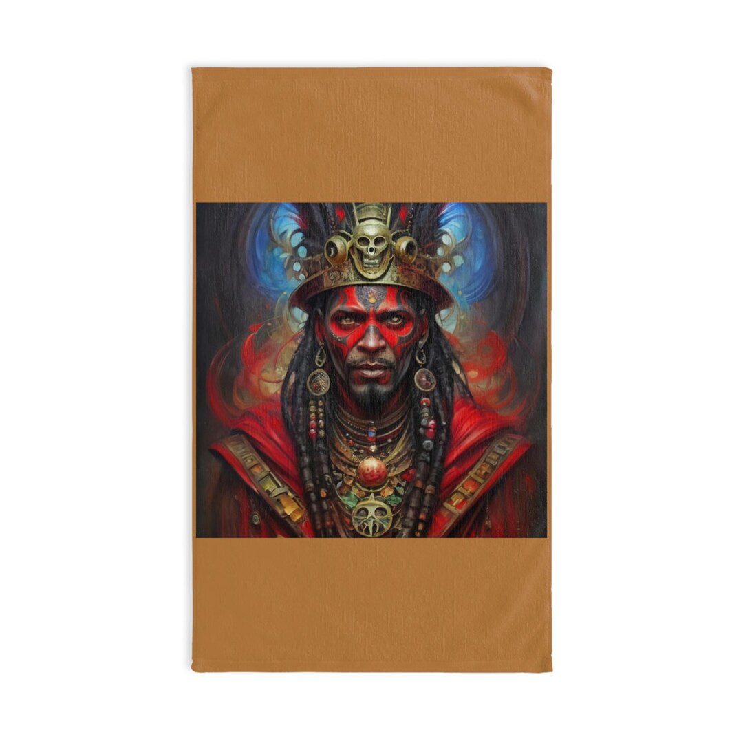 Papa Legba Hand Towel: Voodoo Loa Design, Vodun Practitioner Gift - Etsy