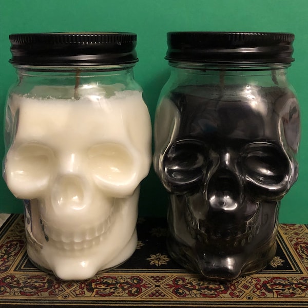 Skull Jar - Etsy