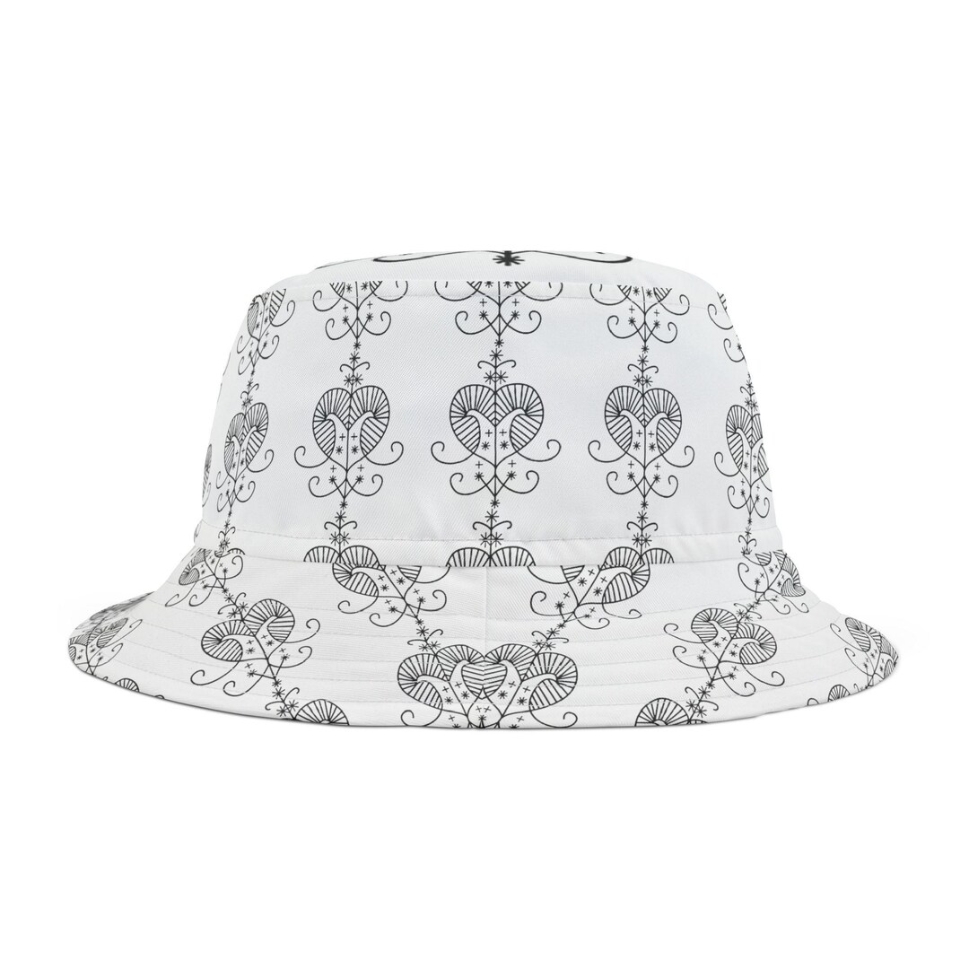 Erzulie Freda Veve Bucket Hat: Haitian Vodou Love Spirit, Occult ...
