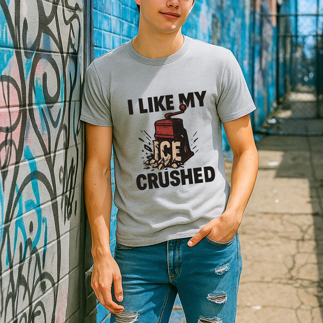 I Like My ICE Crushed T-shirt: Bold Political Satire Tee - Etsy