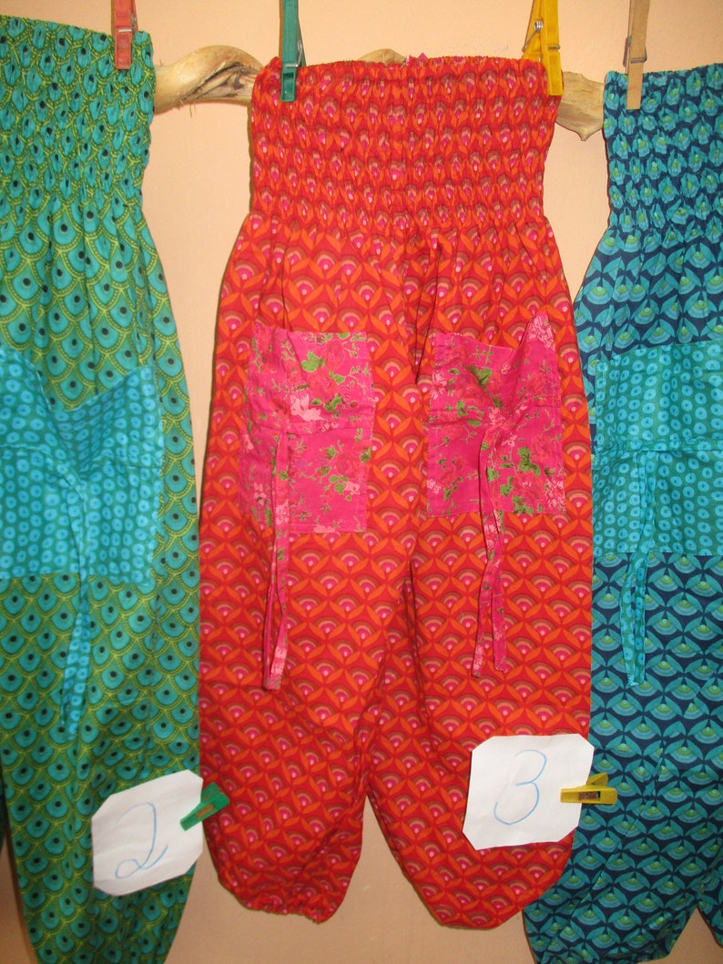 Kids Pants Pants Hippie Fabric Girls Boys Colorful 8J. 134 140 - Etsy
