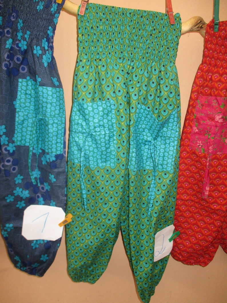 Kids Pants Pants Hippie Fabric Girls Boys Colorful 8J. 134 140 - Etsy