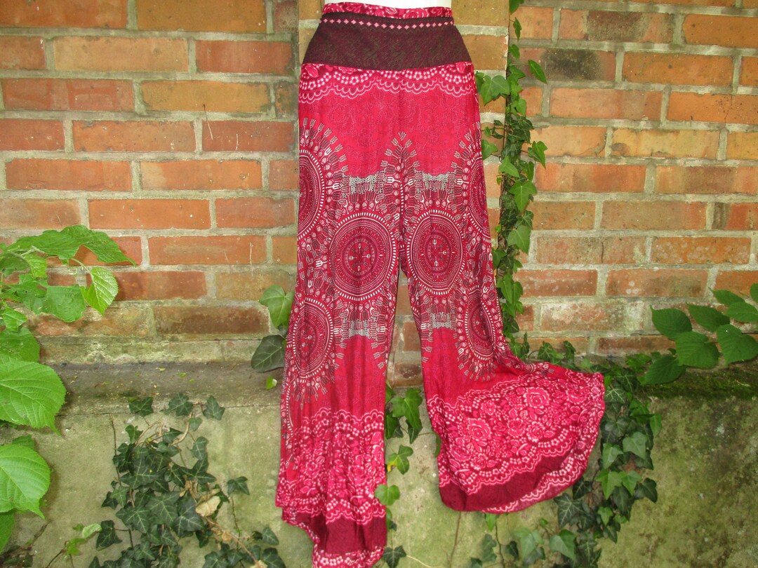 Pants Summer Harem Pants Pump Pants Fabric Pants Hippie Ethno Goa Batik ...