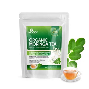 MOGO™ 50 Organic Moringa Tea Bags - Refreshing and Delicious - Etsy