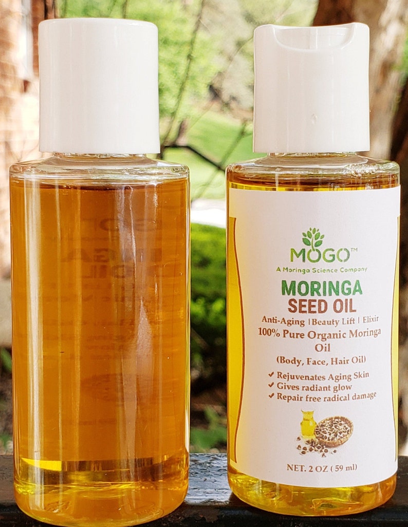 MOGO™ Organic Moringa Oil for Hair Growth,face & Body Massage Oil - Etsy