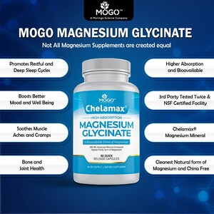 Chelamax Magnesium Glycinate Capsules, High Absorption, 900mg - Etsy