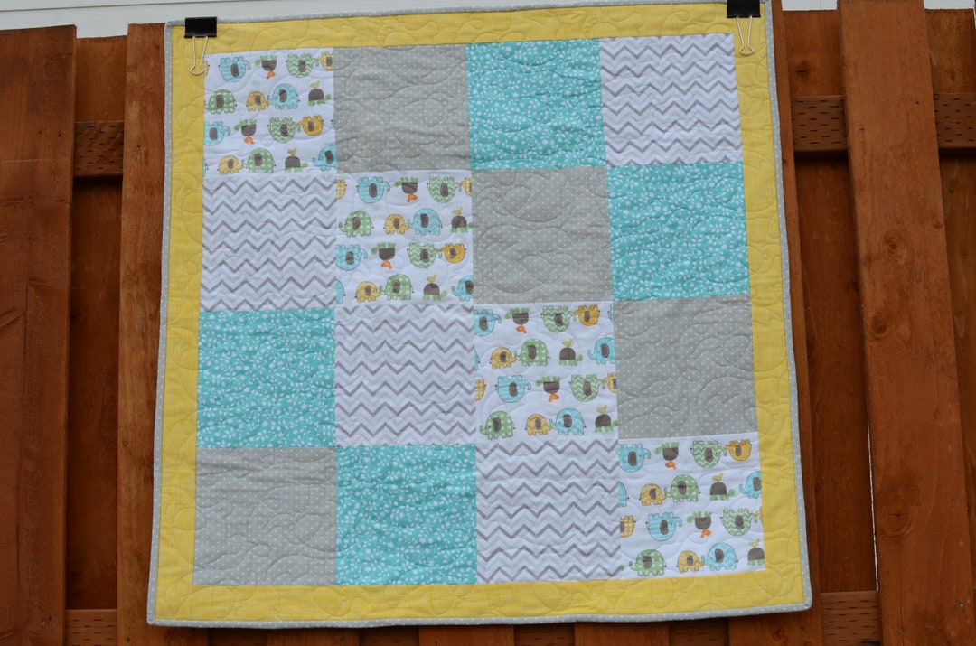 Handmade Baby Quilt - Gender Neutral - Etsy