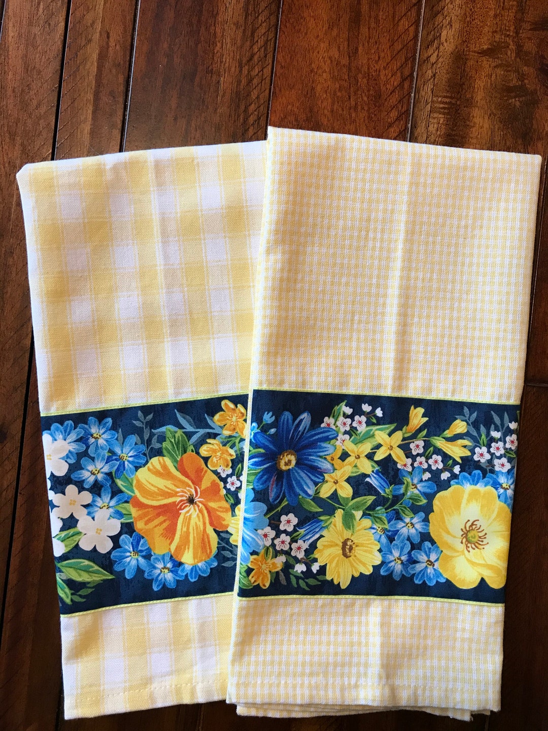 Assorted Handmade Kitchen Towels - Etsy