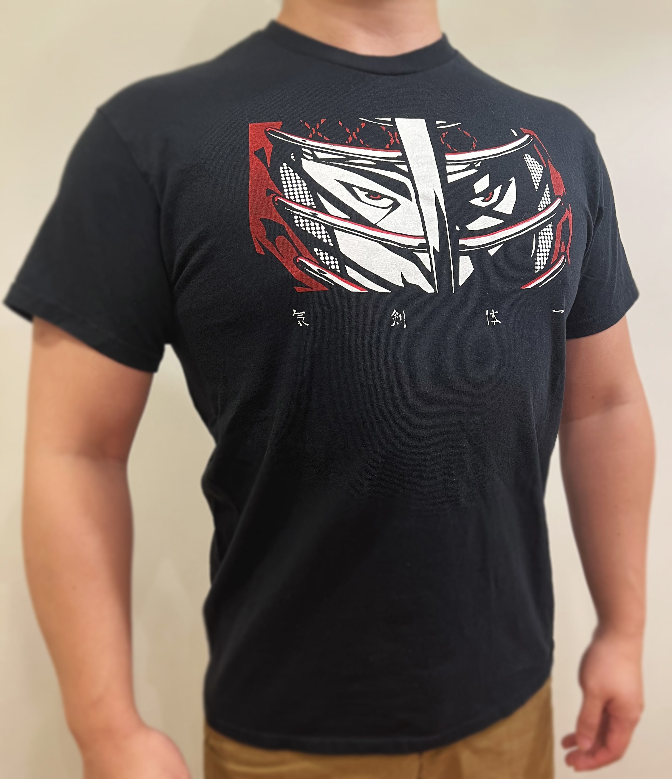 Hand Screen Printed Kendo [ki Ken Tai Ichi] Shirt - Etsy