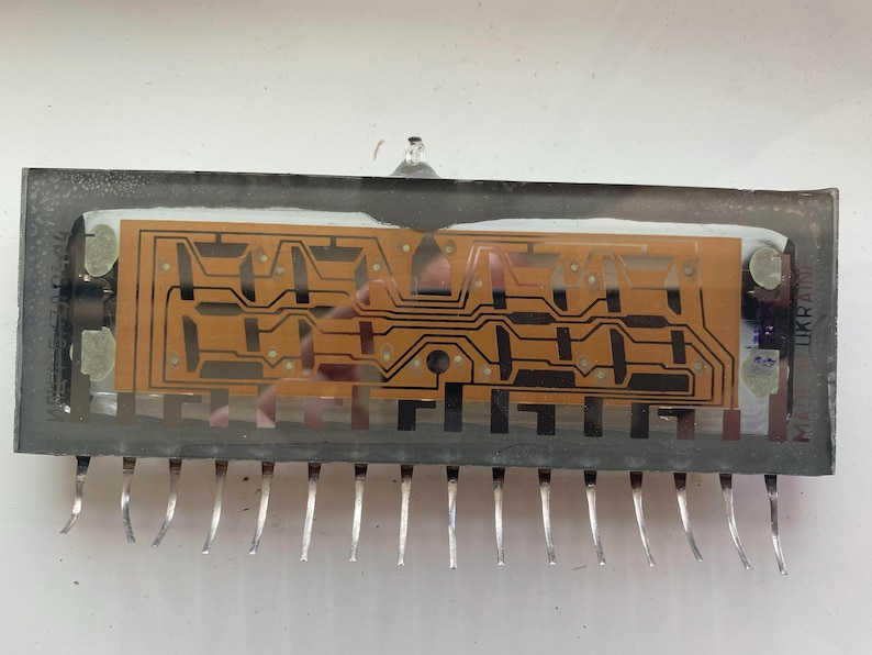 ILC4-5/7 VFD Indicator 7-segment Display Alarm | Rare Nixie Tube NEW ...
