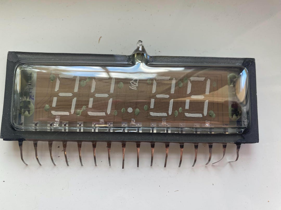 ILC4-5/7 VFD Indicator 7-segment Display Alarm | Rare Nixie Tube NEW ...
