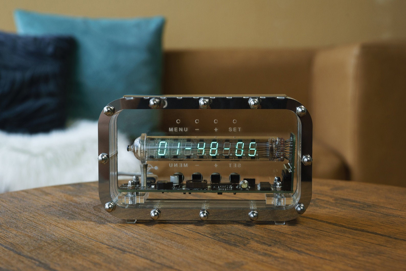 Ice Tube Nixie Clock IV-18 VFD Unique Nixie Vintage Clock Nixie Tube ...