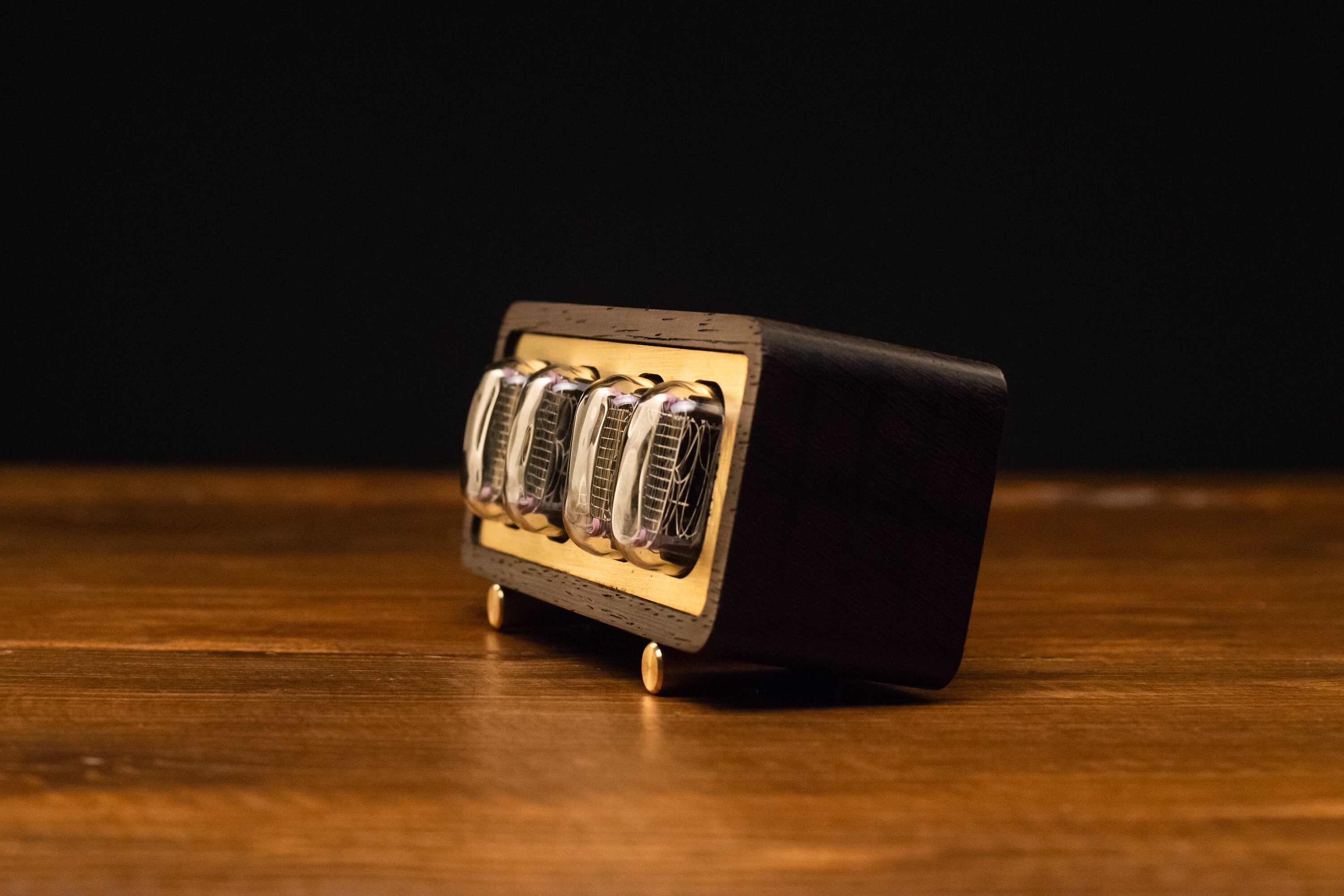 Nixie-Tube-Clock-IN-12-Vintage-Retro-Tisch-Uhr-Looks-Perfekt | Etsy