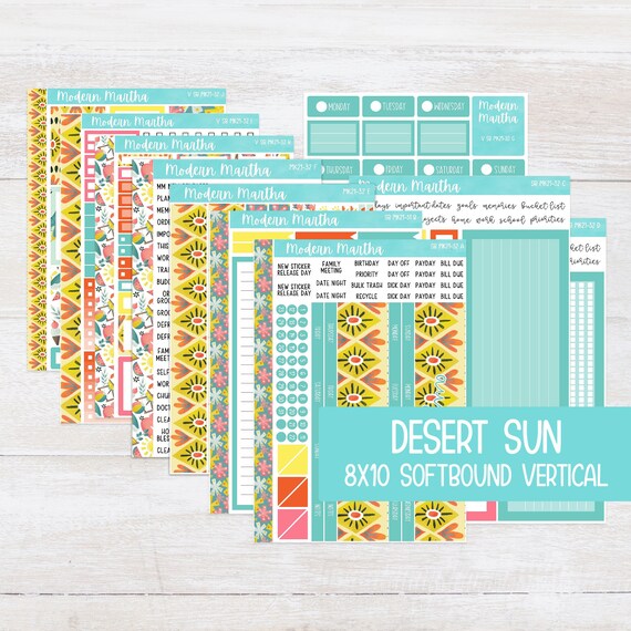 Desert Sun V SB MK21-32 Erin Condren Vertical Softbound 8x10 Life ...