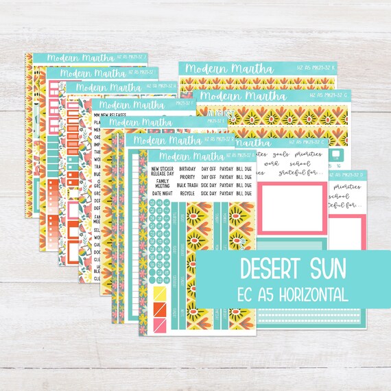 Desert Sun V SB MK21-32 Erin Condren Vertical Softbound 8x10 Life ...