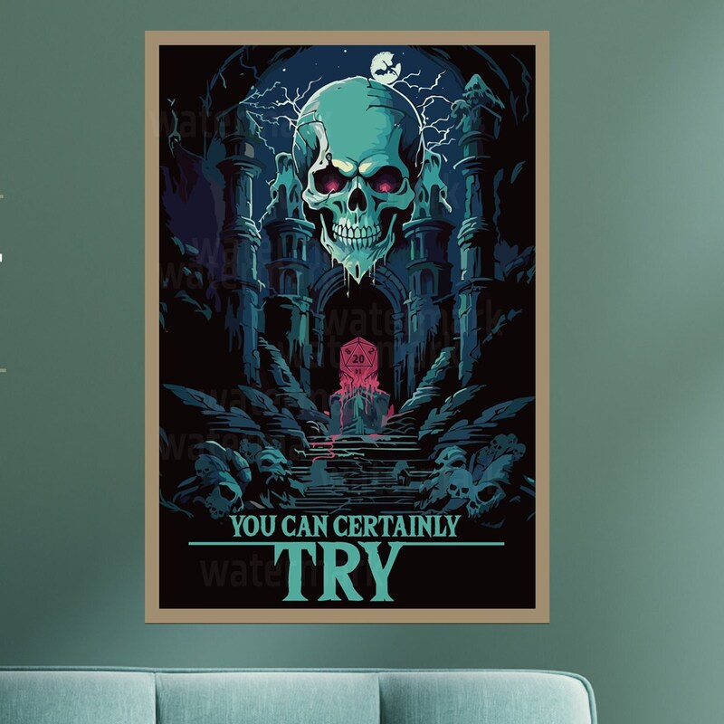 Dnd Art Print - Etsy