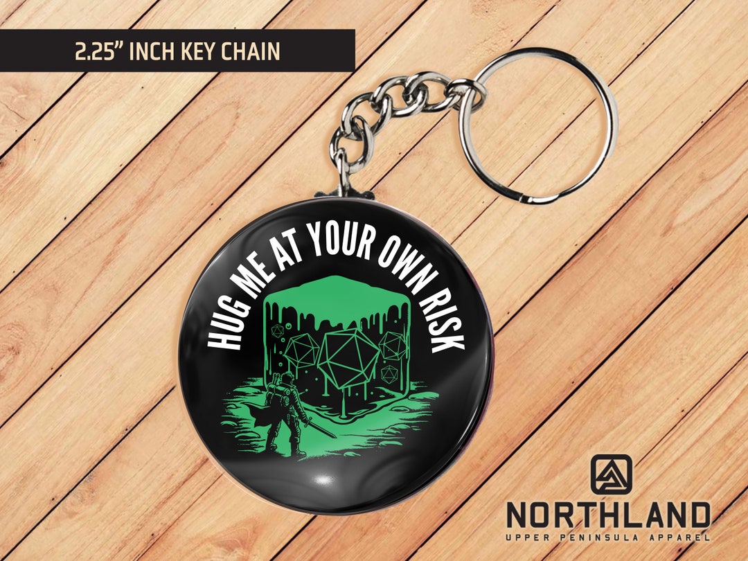 Gelatinous Cube Keychain, Dnd Gift, Tabletop Gaming Keychain, Dnd ...