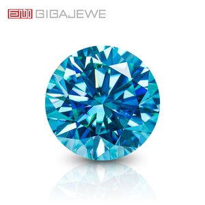 GIGAJEWE Ocean Blue Moissanite,loose Moissanite,loose Gemstone,loose ...