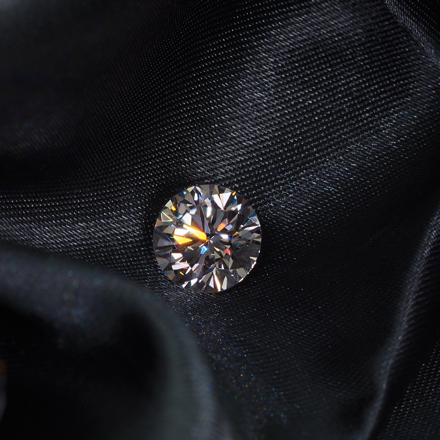 Lab Grown Diamond of Polished Diamond With White Color Round - Etsy