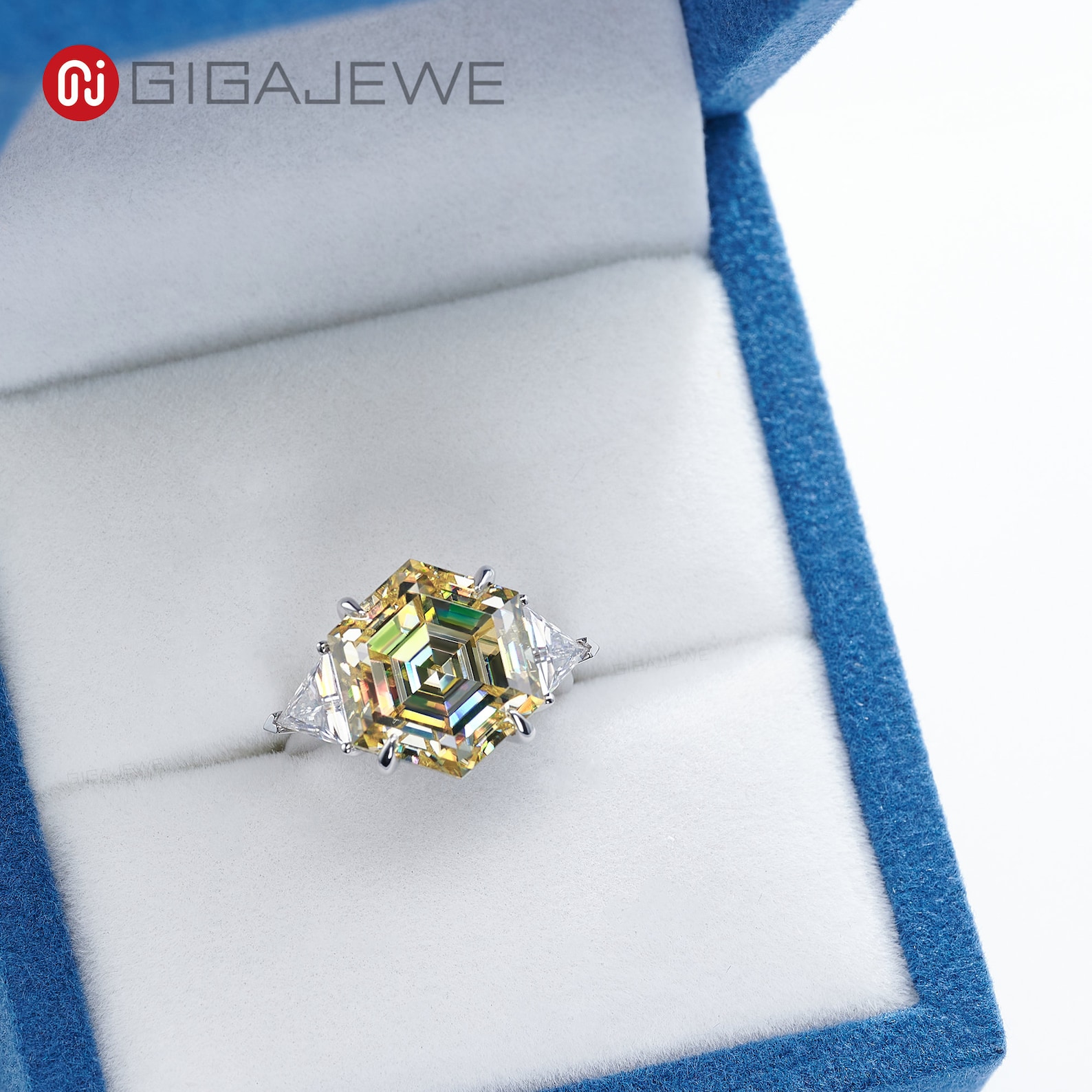 Personalized Moissanite Birthstone Necklace, 9K/14K/18K Gold, Gift for ...