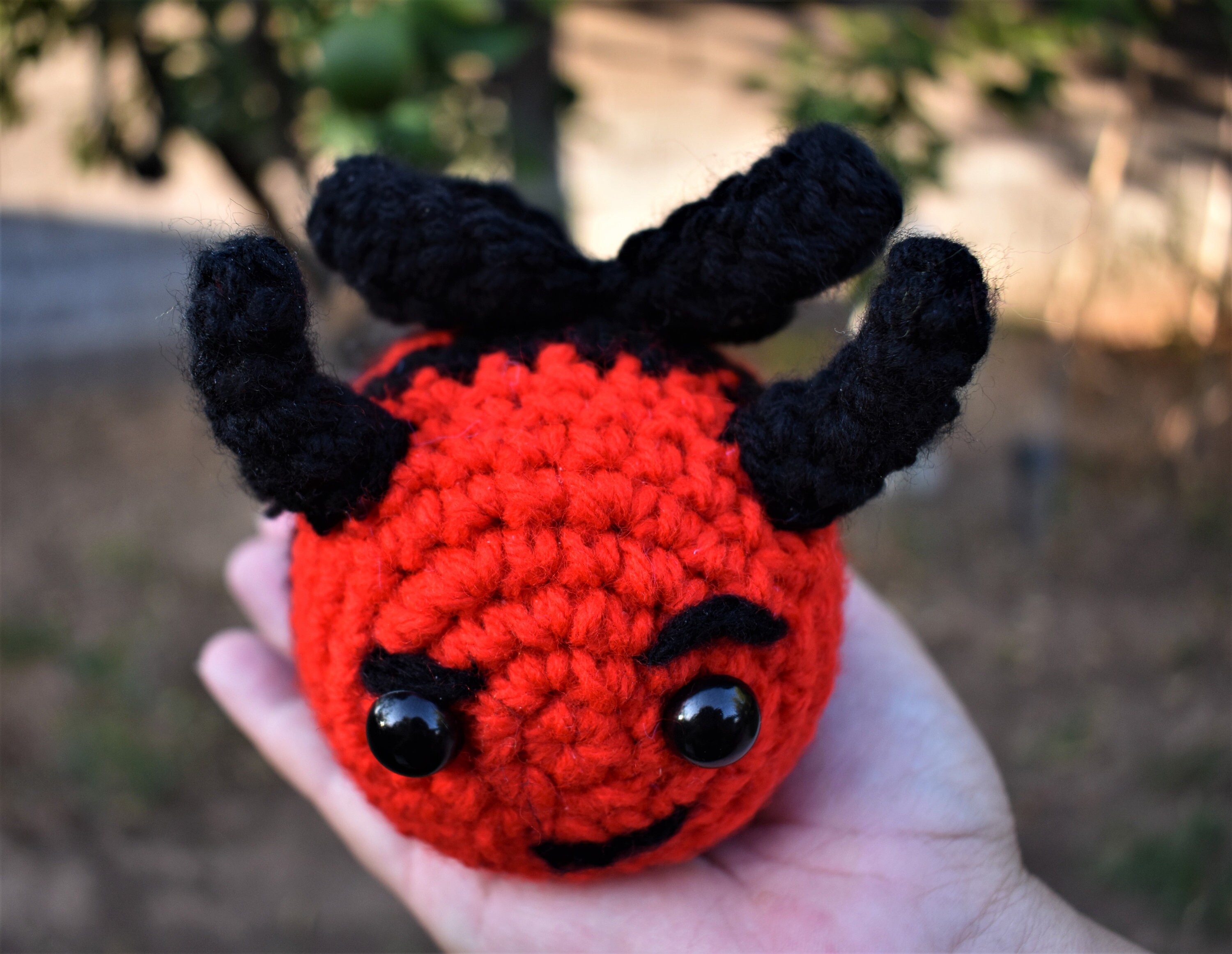 Devil Bee, Devil Bee, Crochet Bee, Crochet Plush, Bee Plush, Bee Toy ...