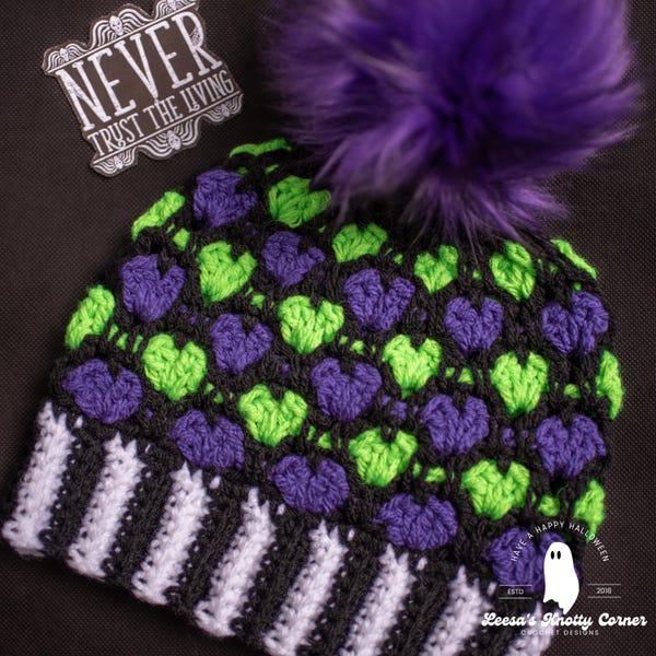 Heart Beanie - Etsy
