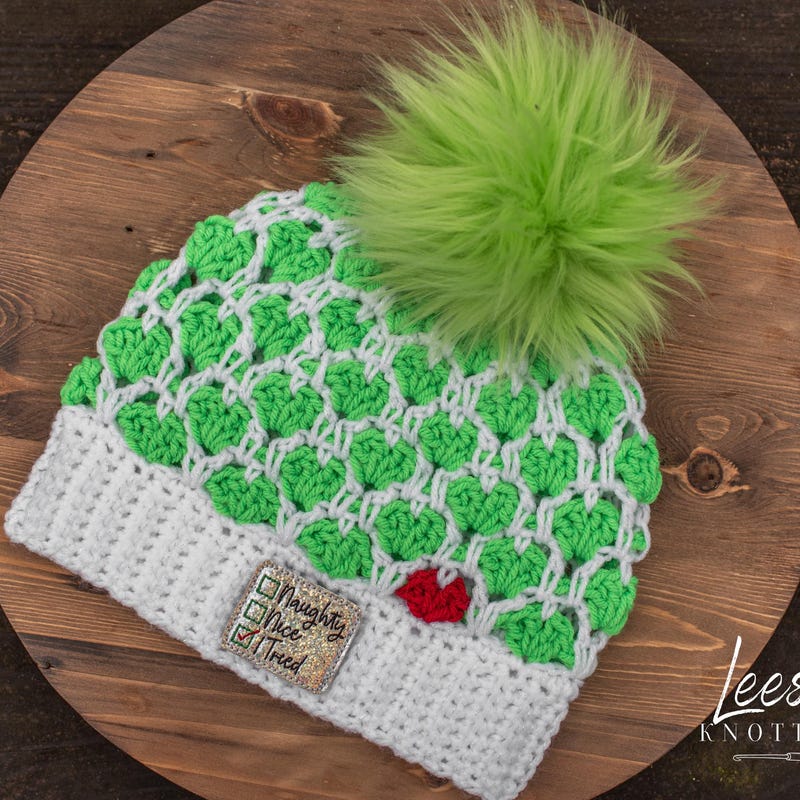 Heart Beanie - Etsy