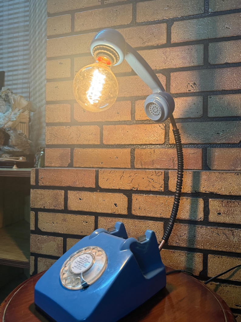 Telephone Lamp - Etsy