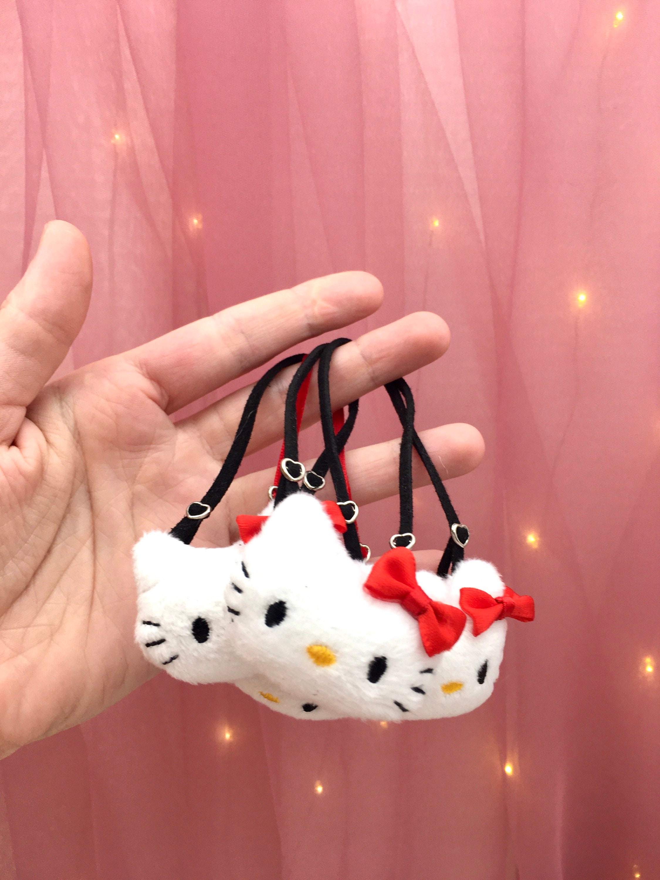 Cute Bag, Mini Plush Purse, Bunny Crossbody Kitty Bag, Miniature Bag ...
