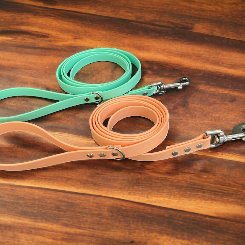 Biothane Collar Neon Green - Etsy