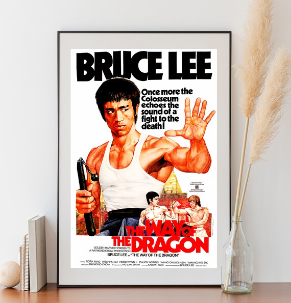 Classic Bruce Lee Poster