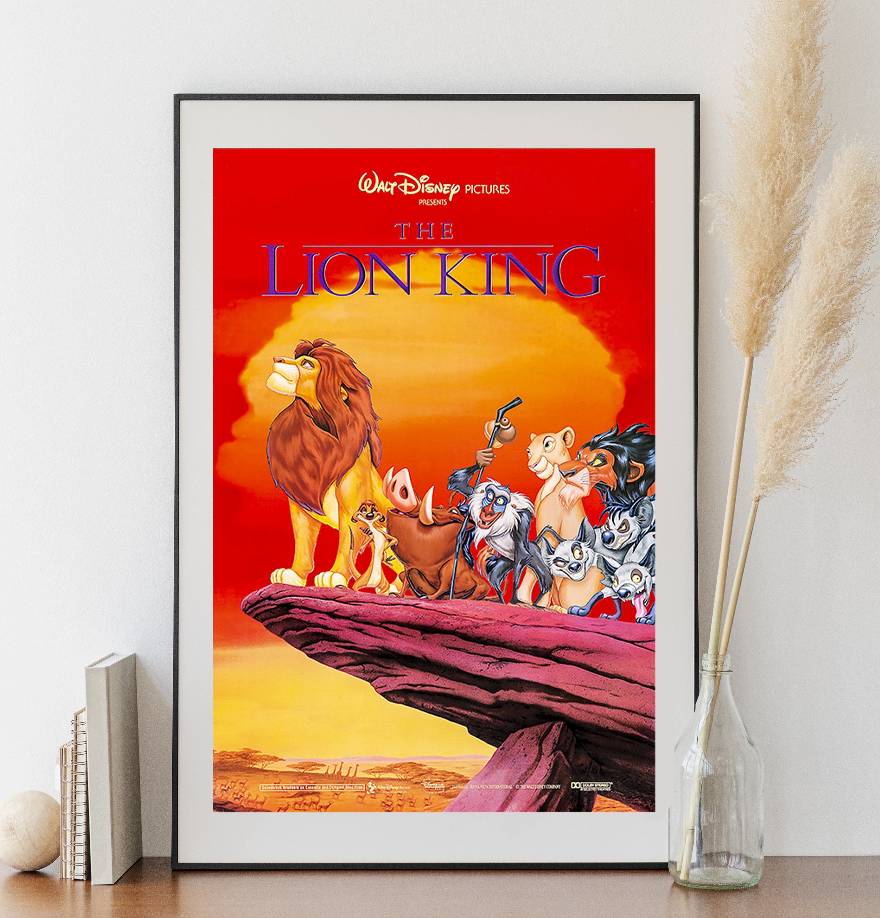 Lion King Original Movie Poster