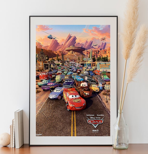 Cars 2006 Movie Poster