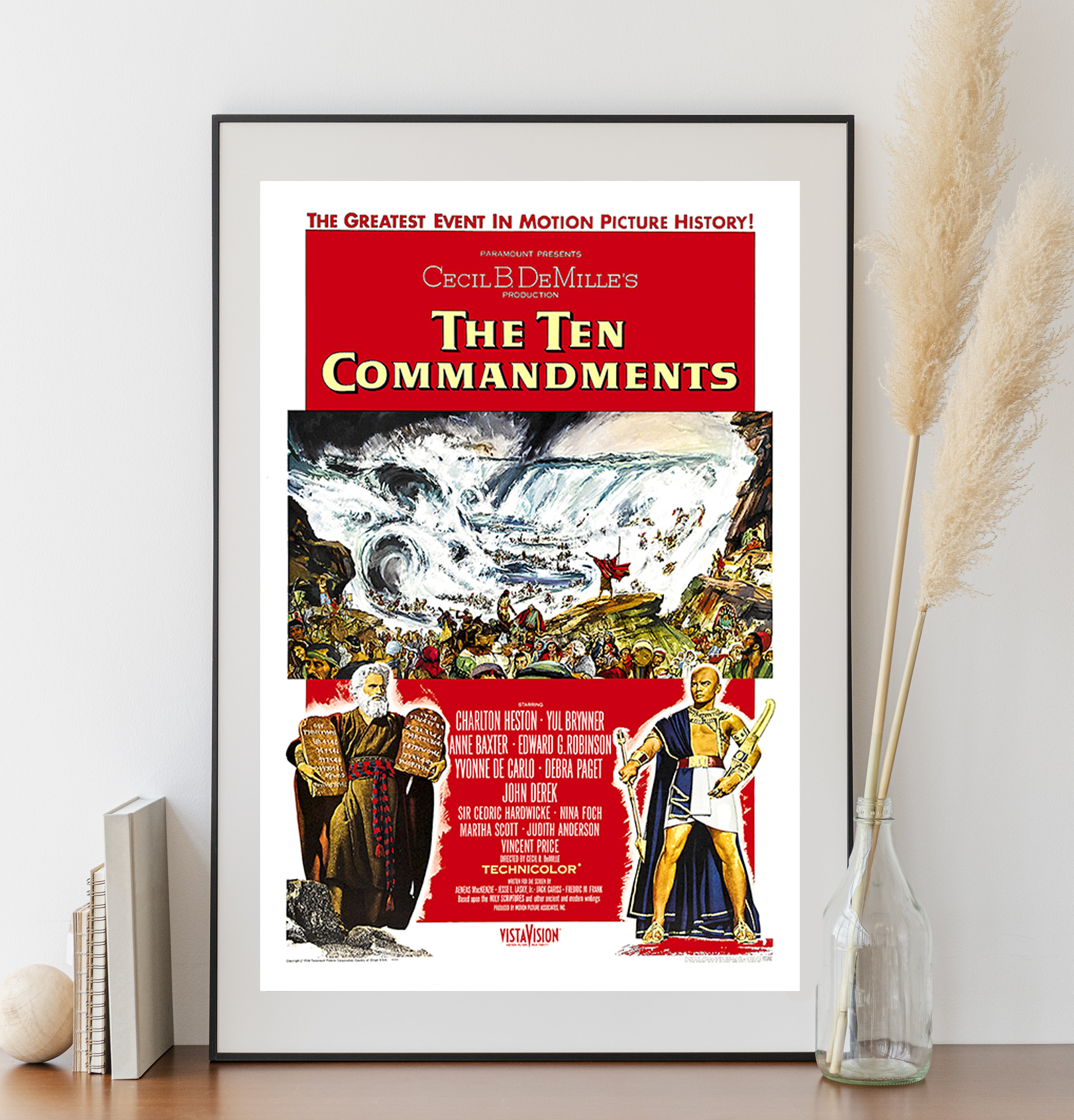 The Ten Commandments Movie Poster