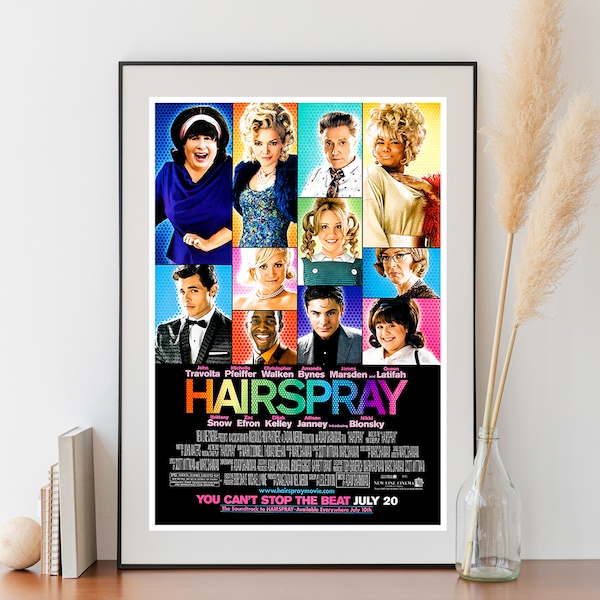 Hairspray Movie Poster - Etsy