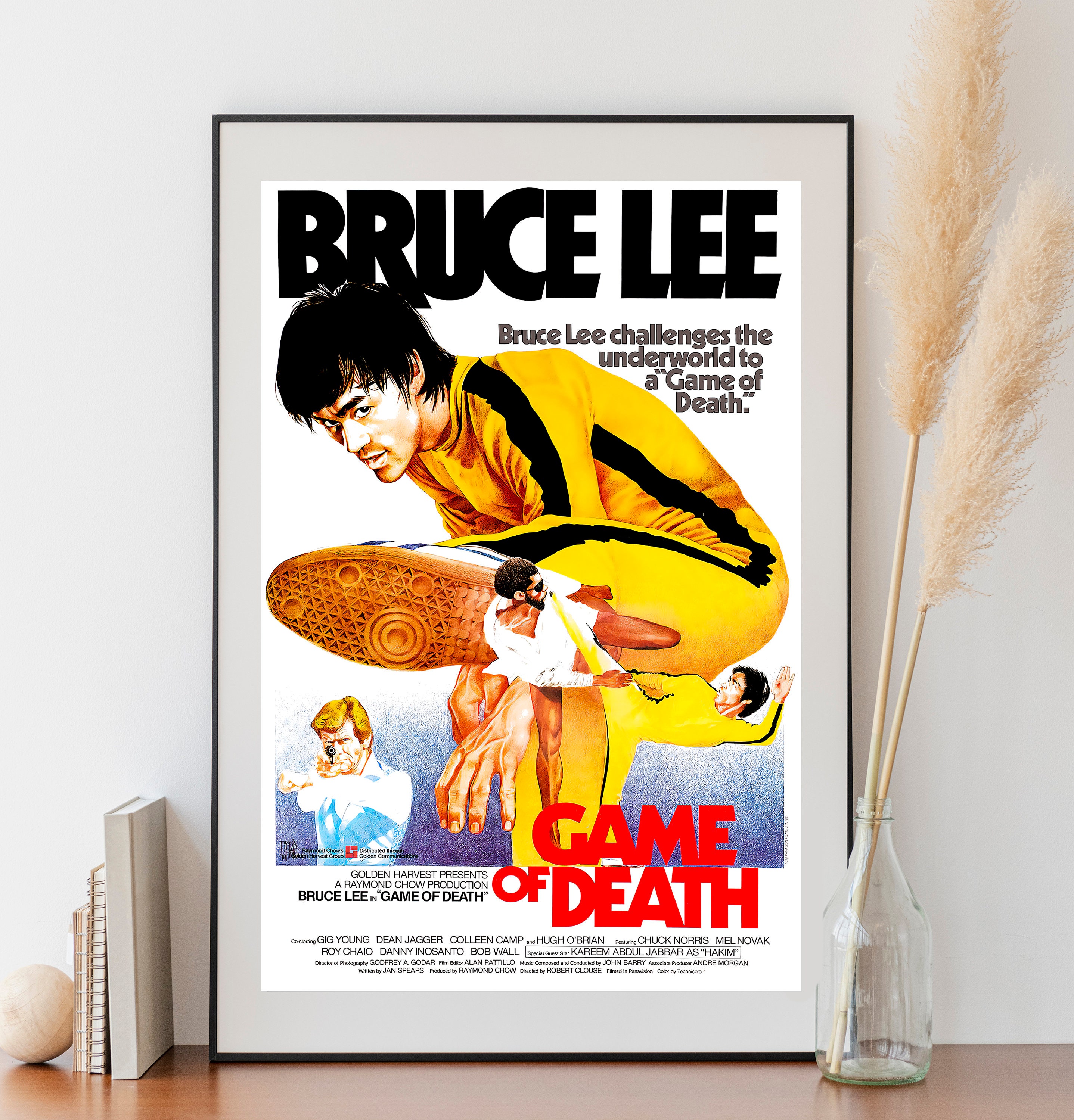 Bruce Lee Game Of Death Movie Poster