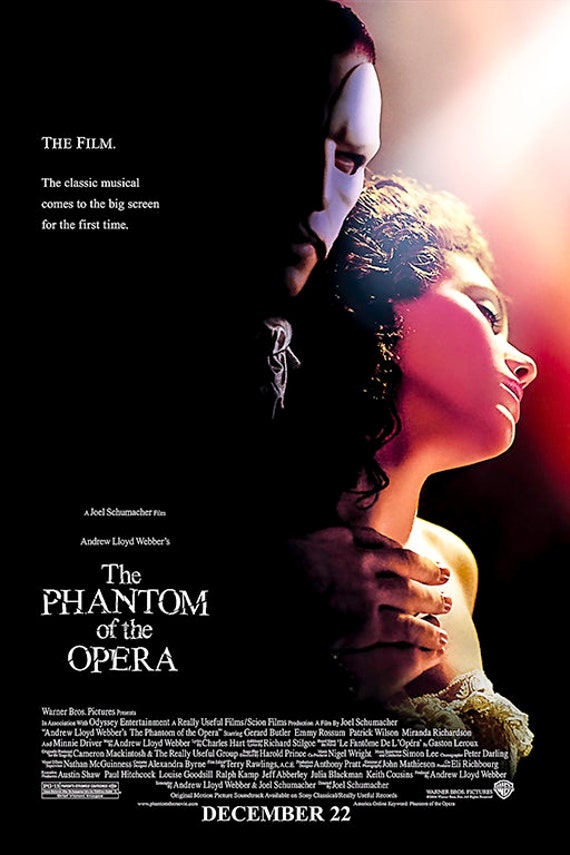 Phantom Of The Opera Movie Poster 2004