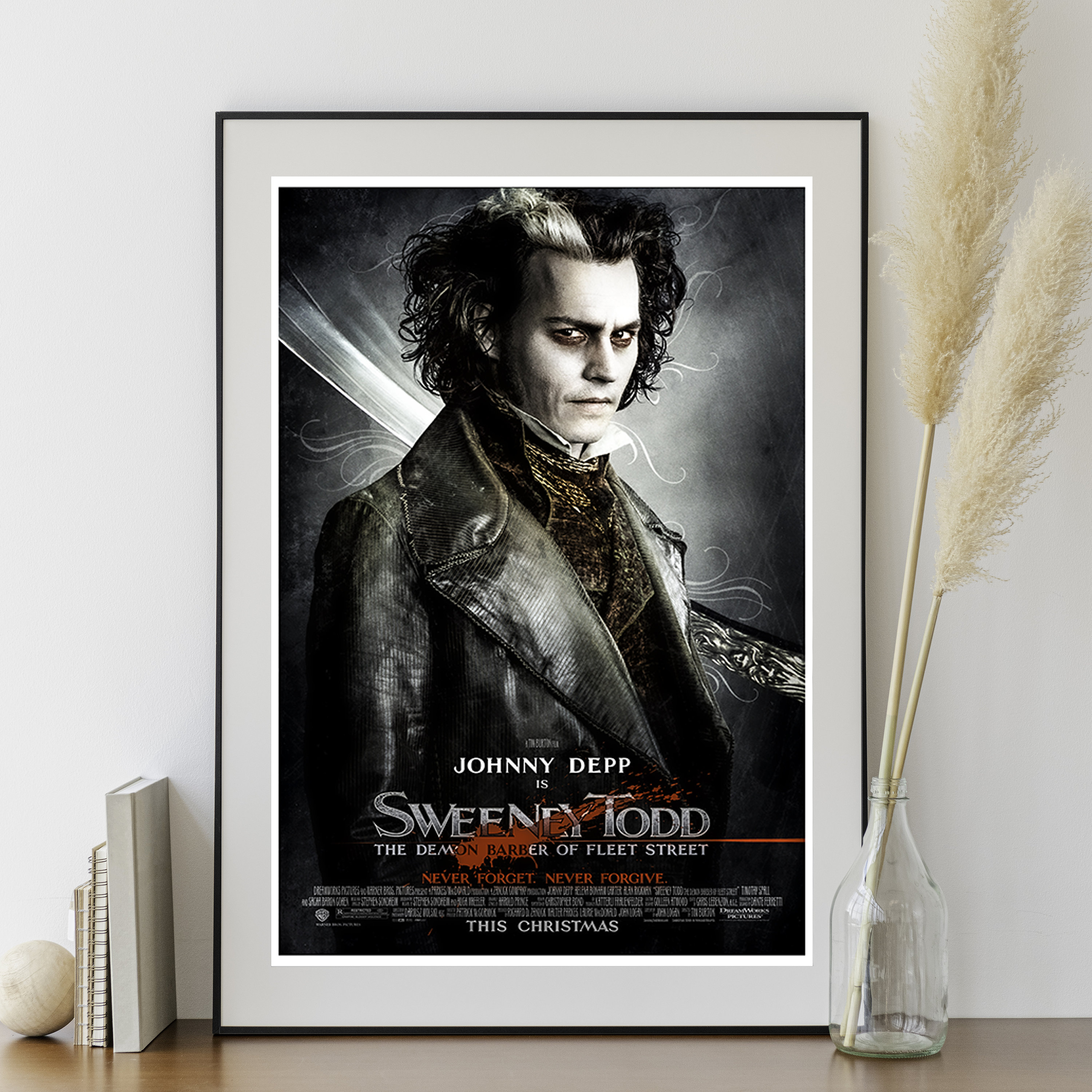 Sweeney Todd Johnny Depp Poster