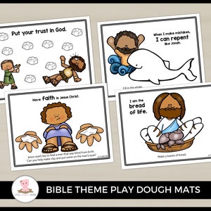 Bible Themed Play Dough Activity by Little Wiggles Design - Etsy