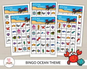 Printable Under the Sea Bingo - Etsy