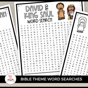 Old Testament Bible Word Searches by Little Wiggles Design - Etsy
