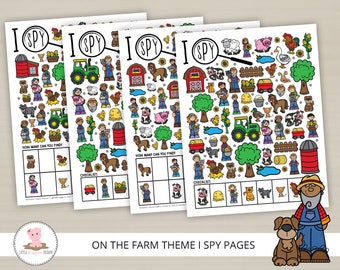 I Spy Farm - Etsy