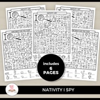 I Spy Old Testament Bible Activities by Little Wiggles Design - Etsy