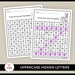 Hidden Uppercase Letter Printable Worksheets by Little Wiggles Design ...
