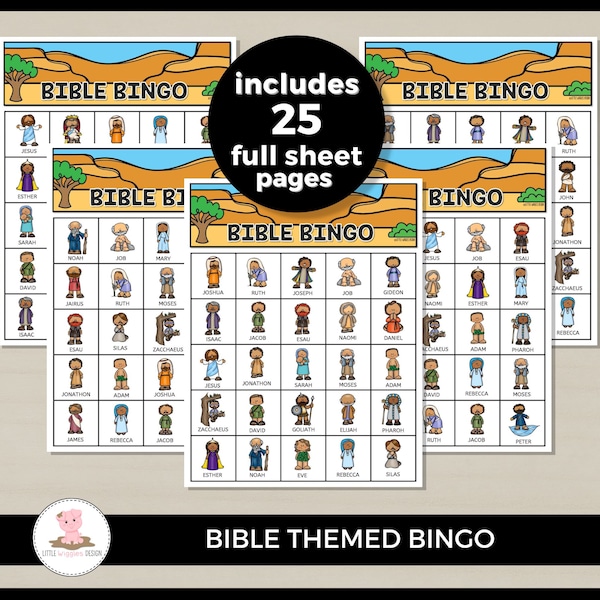 Bible Characters - Etsy