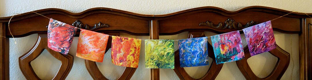 Pregnancy Prayer Flags - Praying in the Field of Creation; Chakra ...