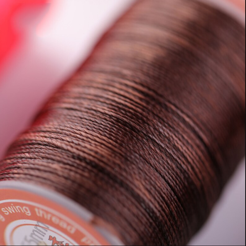 Waxed Thread 0.65mm in 22 Colours/polyester Thread/waxed - Etsy