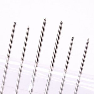 Hand Made Leather Sewing Needle Leather Stitching Tools - Etsy