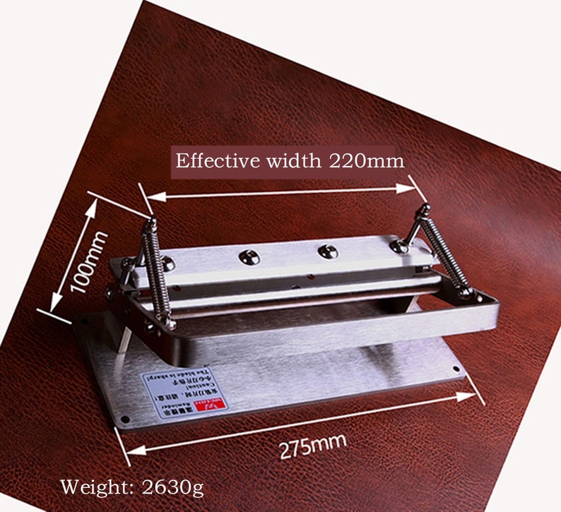 220mm Scraper manual Leather Peeler shovel leather Thinning Machine ...